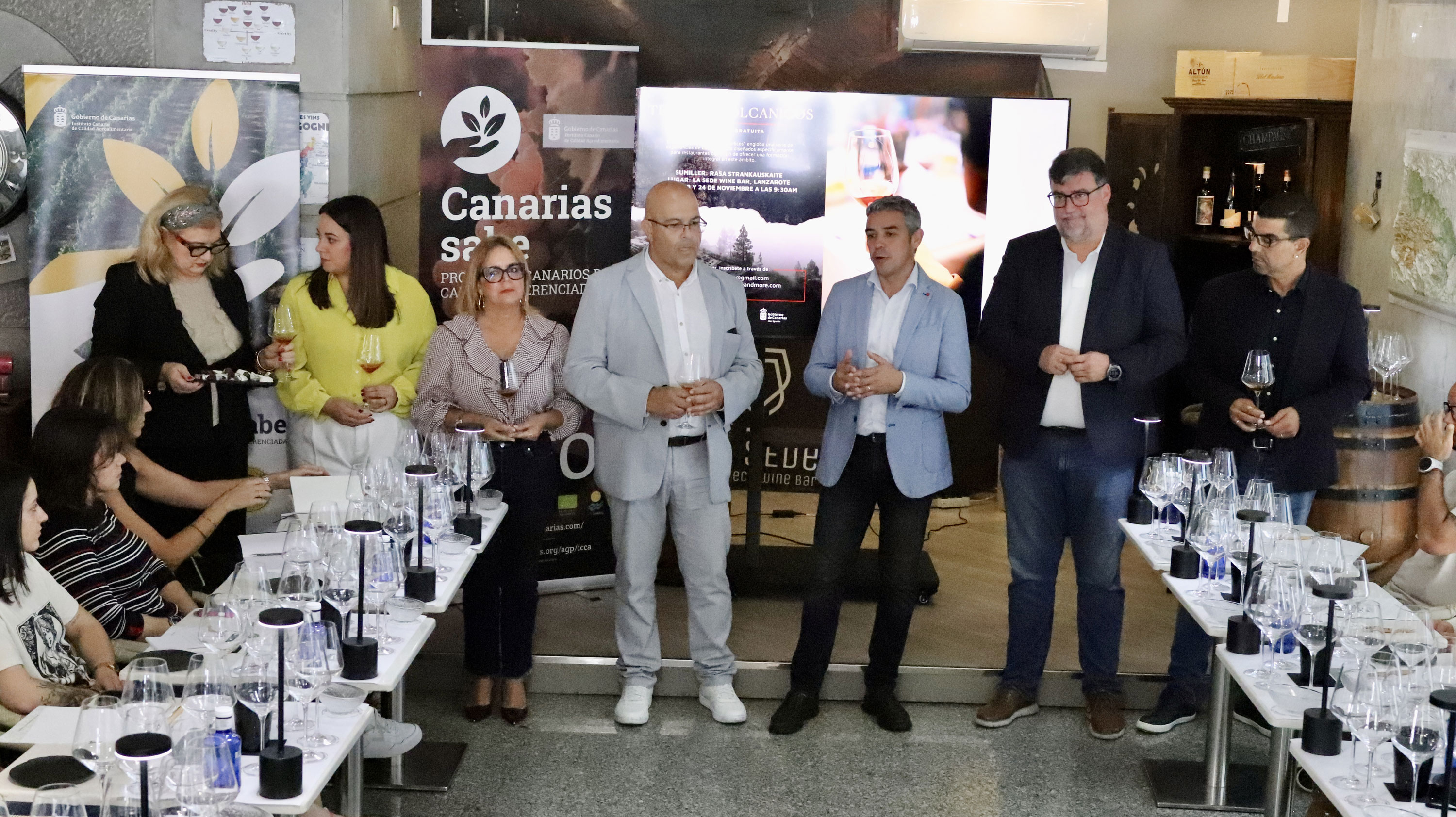Canario conoce tu vino - Plato Canario